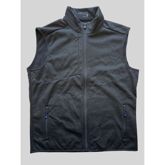 Greyson | Jackets & Coats | Greyson Golf Mens Dark Heather Grey Vest ...